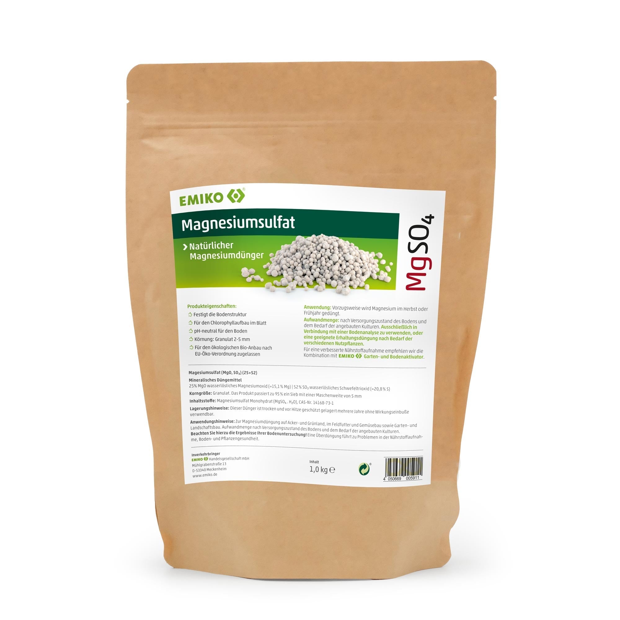 EMIKO magnesium sulfate - 1 kg - PROBIOSA
